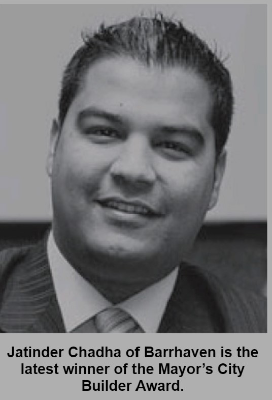 City employee nets award for community work - Jay Chadha | Barrhaven ...